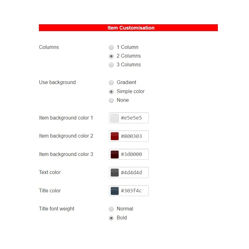 Grid display for AudioFly